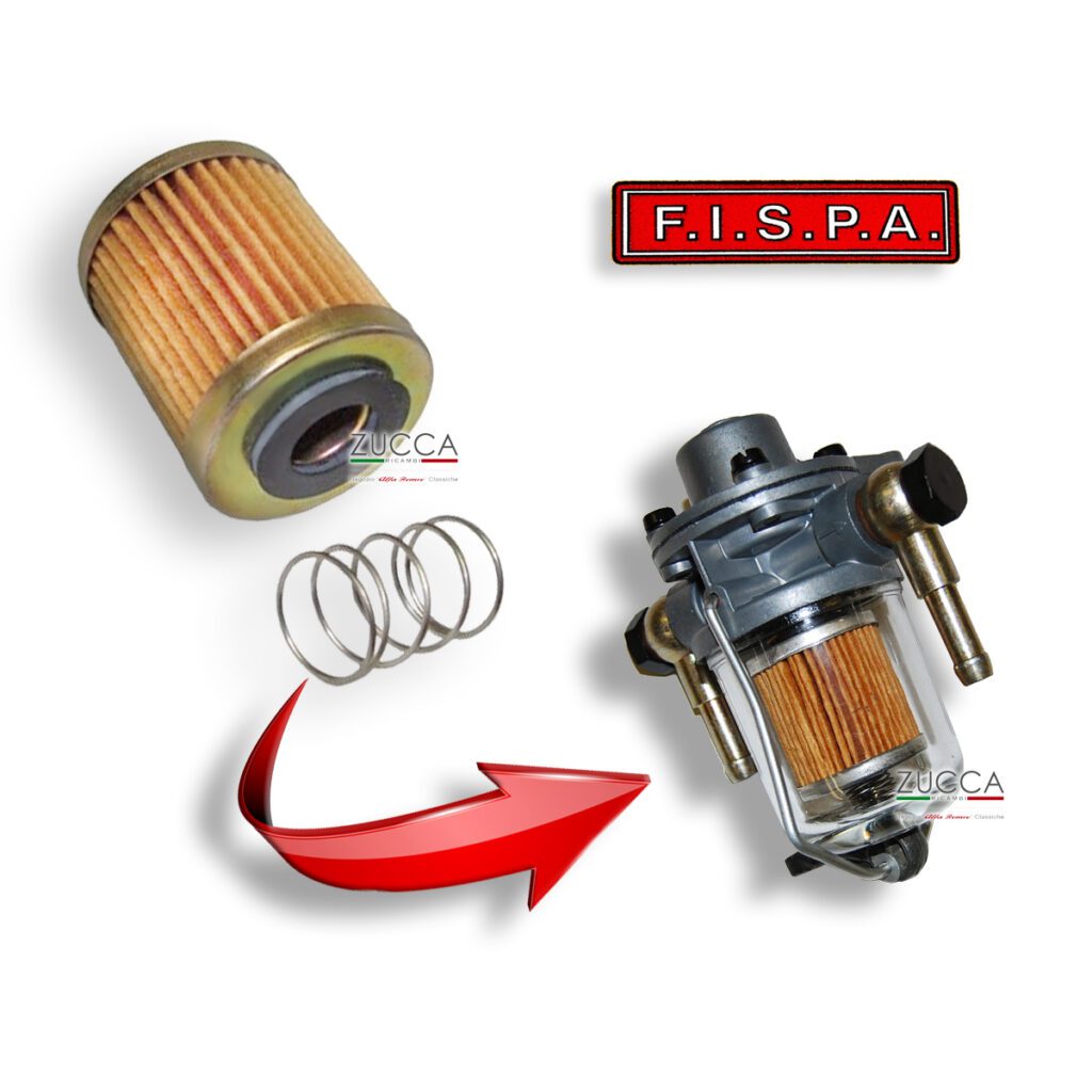 Filtro Carburante Fispa 35 mm – Zucca Ricambi per Alfa Romeo d'Epoca