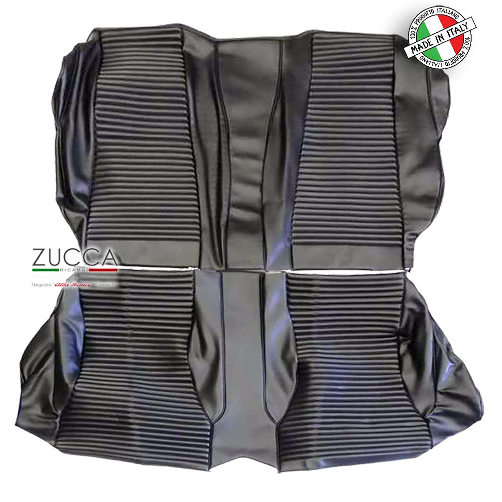 * Fodera Sedile Posteriore (Serie: 115 - GTV 1750 - 2^ Serie) Nero