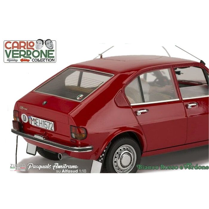 1/18 - Alfasud Pasquale Amitrano Figure (CARLO VERDONE) 1981 - Bianco ...