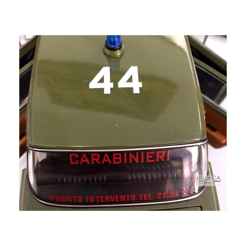 1/18 – Giulia Super 1.6 Carabinieri del 1970 – Zucca Ricambi per Alfa ...