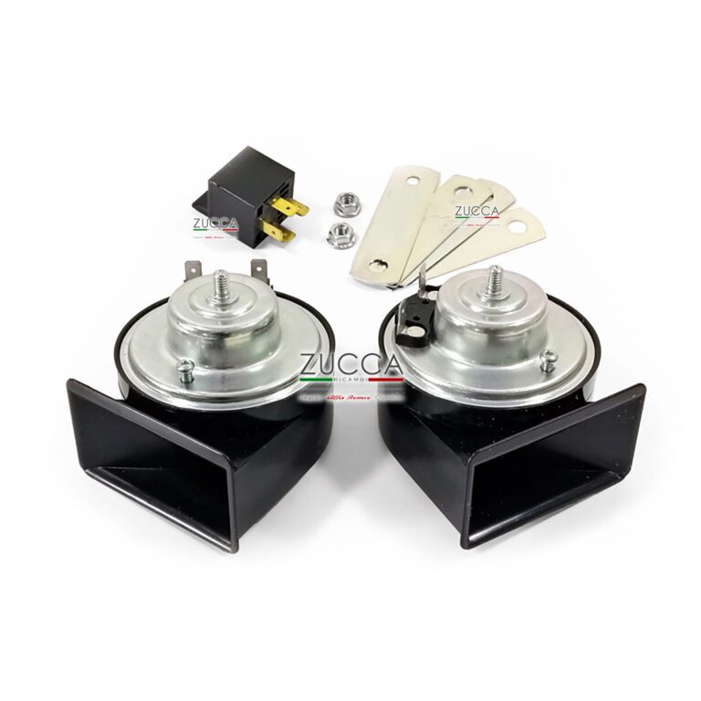 Kit Trombe Bitonale con Relè (12 Volt) – Zucca Ricambi per Alfa Romeo d ...